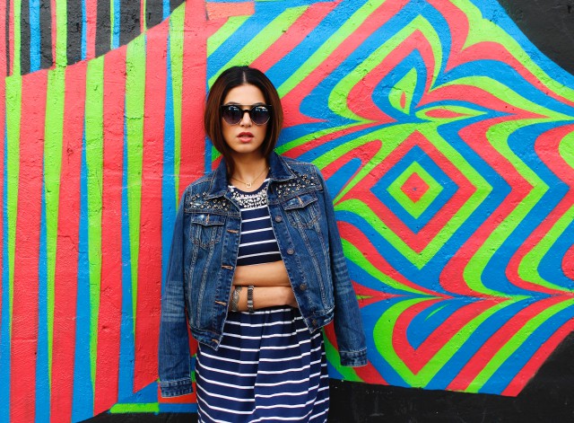 Valencia day 2: Casual Chic in Stripes — Negin Mirsalehi